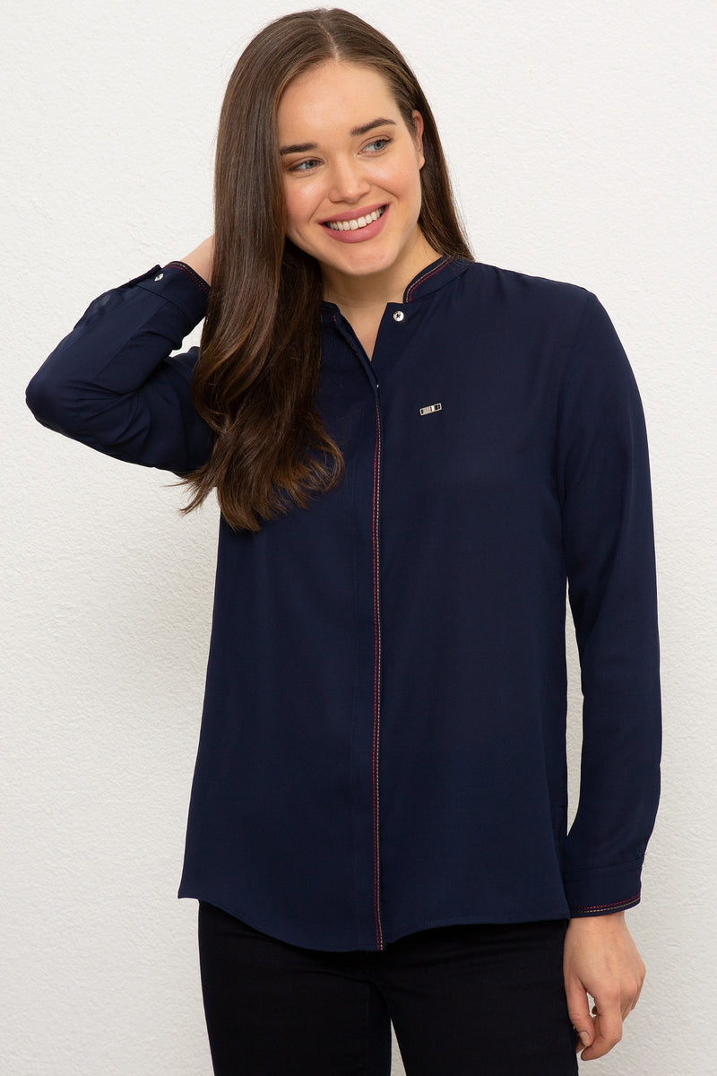 Ženska Teget Plava Košulja | U.S. Polo Assn. | uspoloassn.rs