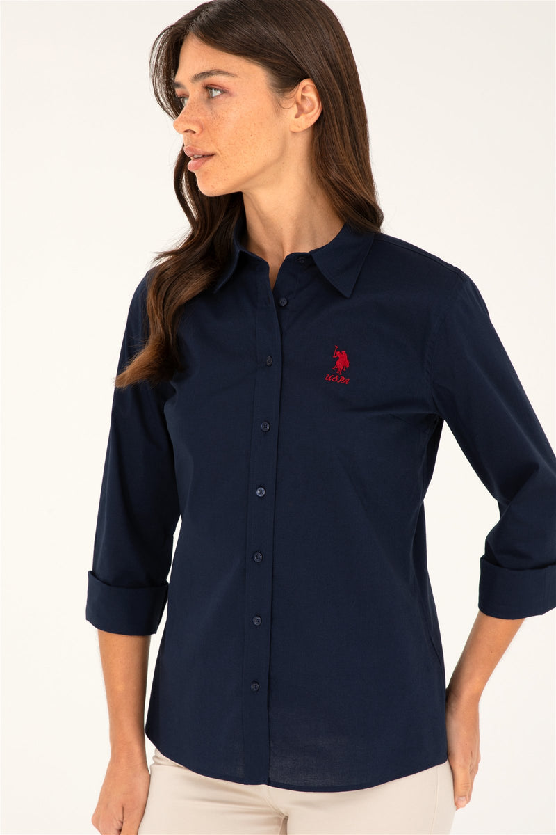 Ženska Teget Plava Košulja | U.S. Polo Assn. | uspoloassn.rs