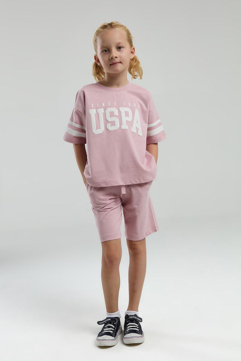 Rozi Komplet Za Devojčice | U.S. Polo Assn. | uspoloassn.rs